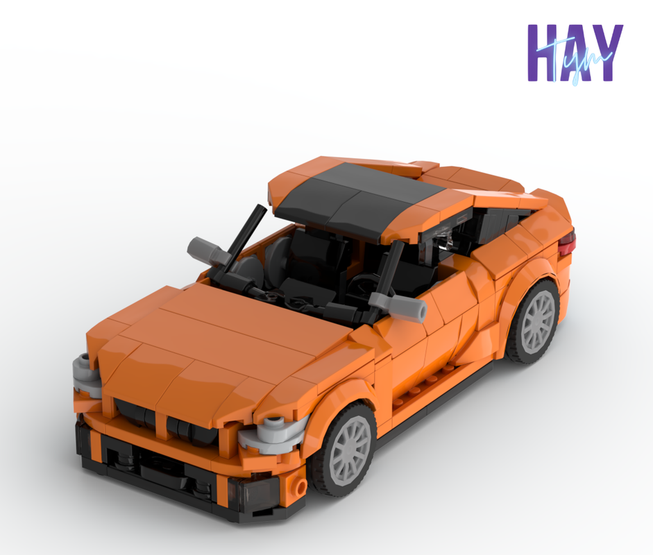 LEGO MOC BMW M2 G87 (Orange) by TymHay | Rebrickable - Build with LEGO