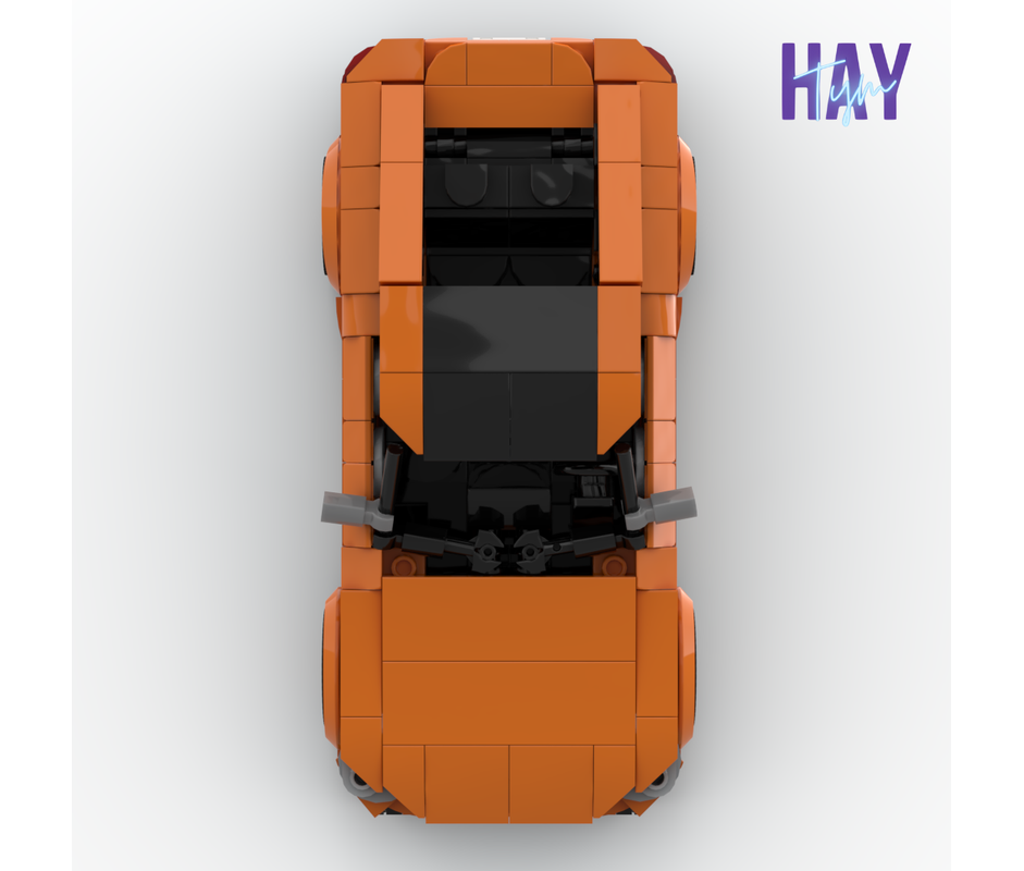 LEGO MOC BMW M2 G87 (Orange) by TymHay | Rebrickable - Build with LEGO