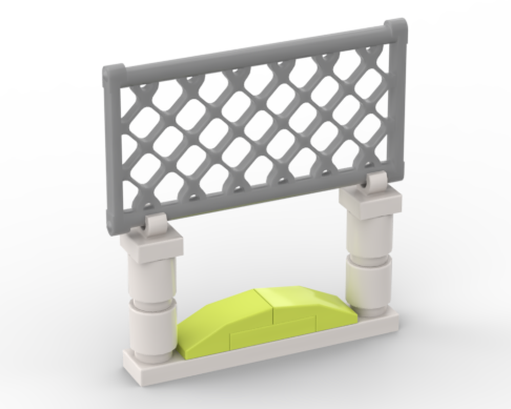LEGO MOC Volleyball Net by BrickAndBuildsI | Rebrickable - Build with LEGO