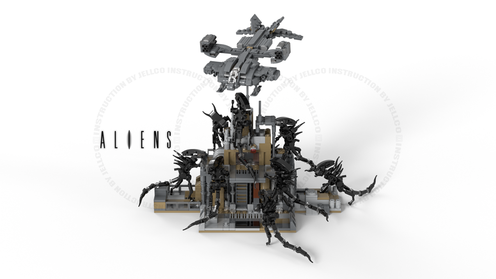 LEGO MOC Aliens Micro Diorama Series: "FEAR" by jellco | Rebrickable ...