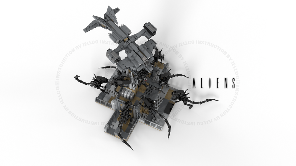 LEGO MOC Aliens Micro Diorama Series: "FEAR" by jellco | Rebrickable ...