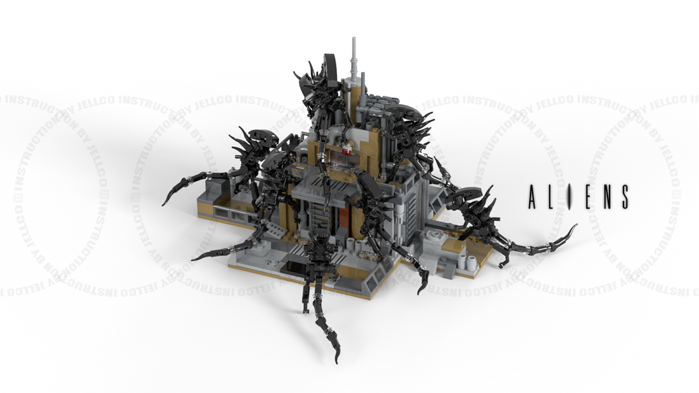 LEGO MOC Aliens Micro Diorama Series: "FEAR" by jellco | Rebrickable ...