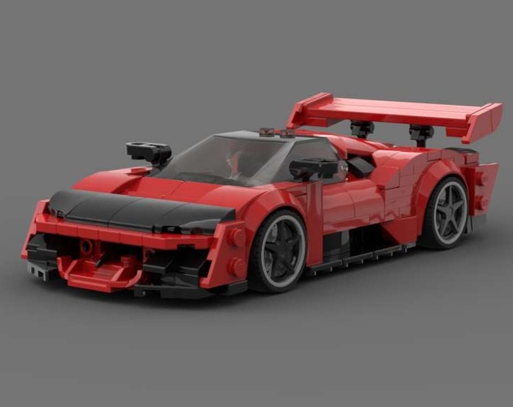LEGO MOC Ferrari F80 by avastyecookie | Rebrickable - Build with LEGO