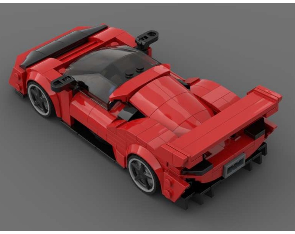 LEGO MOC Ferrari F80 by avastyecookie | Rebrickable - Build with LEGO