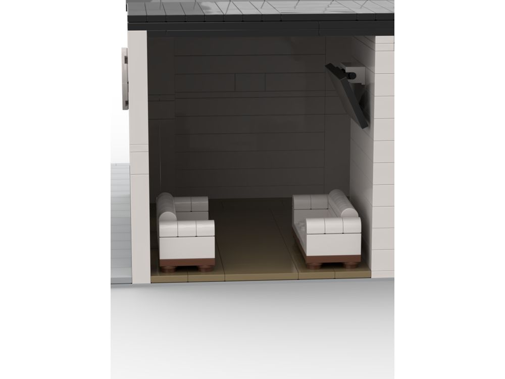 LEGO MOC Starbucks by YourDailyBrick | Rebrickable - Build with LEGO