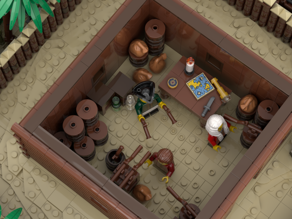 LEGO MOC Treasure Island: The Stockade by Brick Kaiser | Rebrickable ...