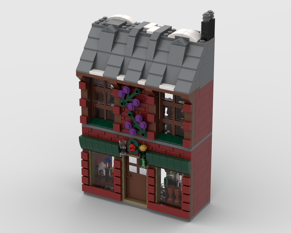 LEGO MOC Winter Wine Shop by DJBietz | Rebrickable - Build with LEGO