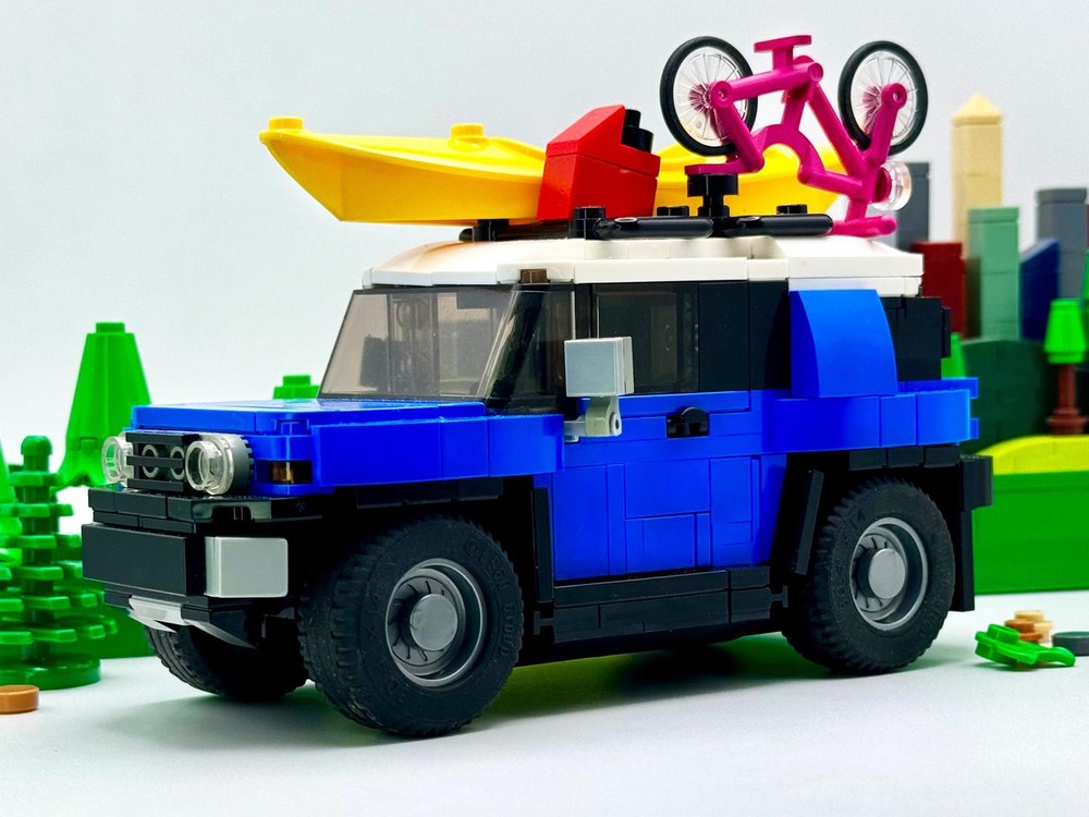 Lego Moc Toy Fj Cruiser By Ibrickeditup Rebrickable Build With Lego