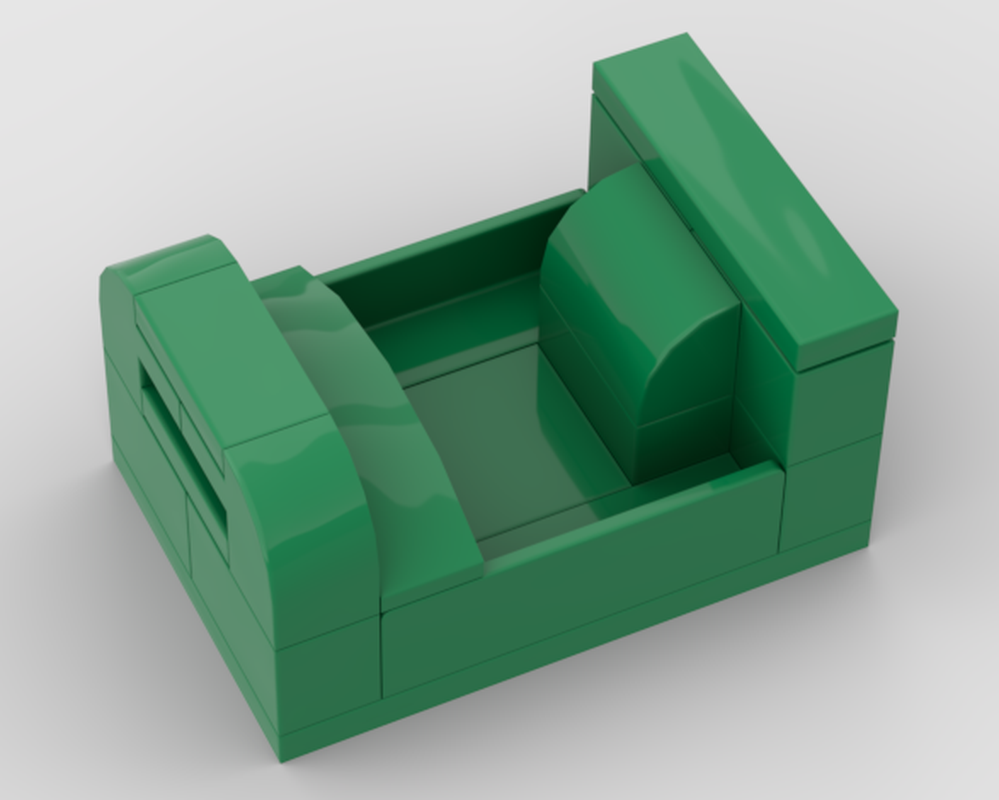 LEGO MOC Mini Bed by Misser | Rebrickable - Build with LEGO
