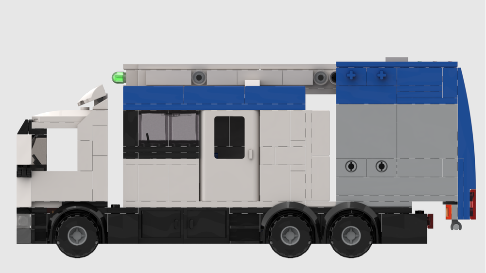 LEGO MOC Mobile x-ray scanning vehicle by phigeon | Rebrickable - Build ...