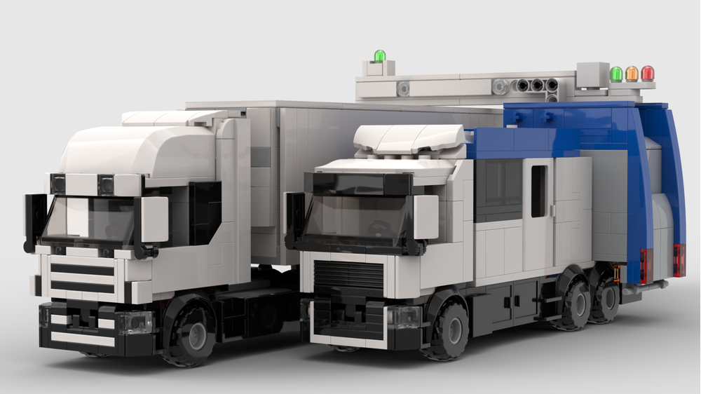 LEGO MOC Mobile x-ray scanning vehicle by phigeon | Rebrickable - Build ...