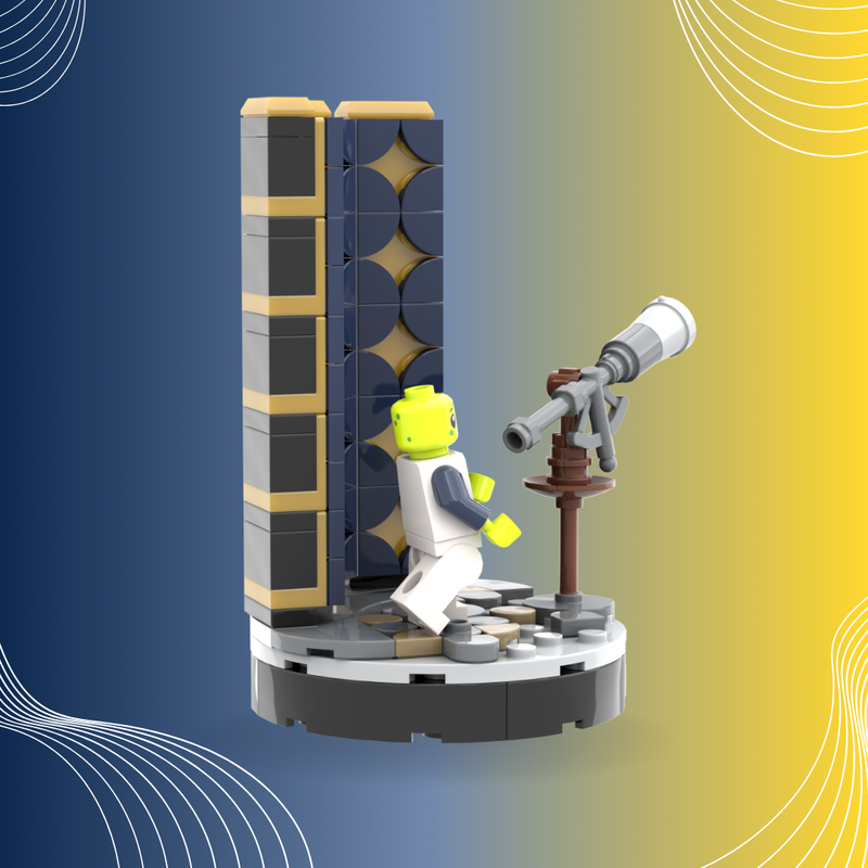LEGO MOC Observatory by Pepestudss | Rebrickable - Build with LEGO