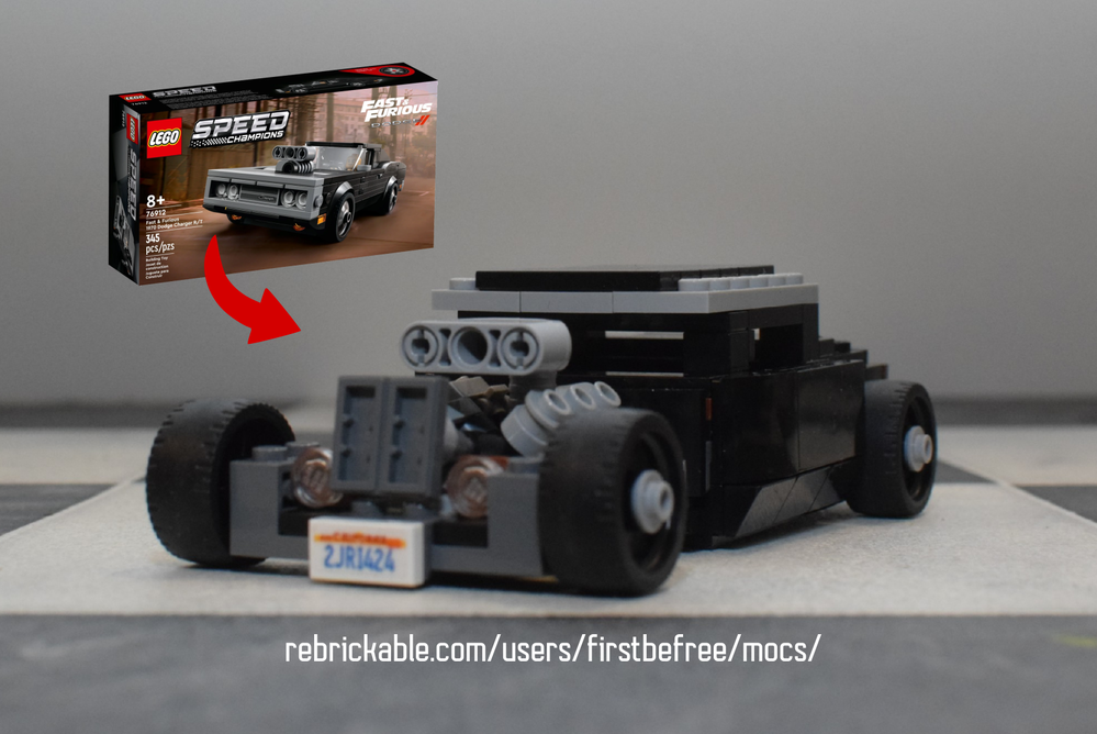 LEGO MOC The fast and furious hot rod of Dominic Toretto (LEGO 76912 ...
