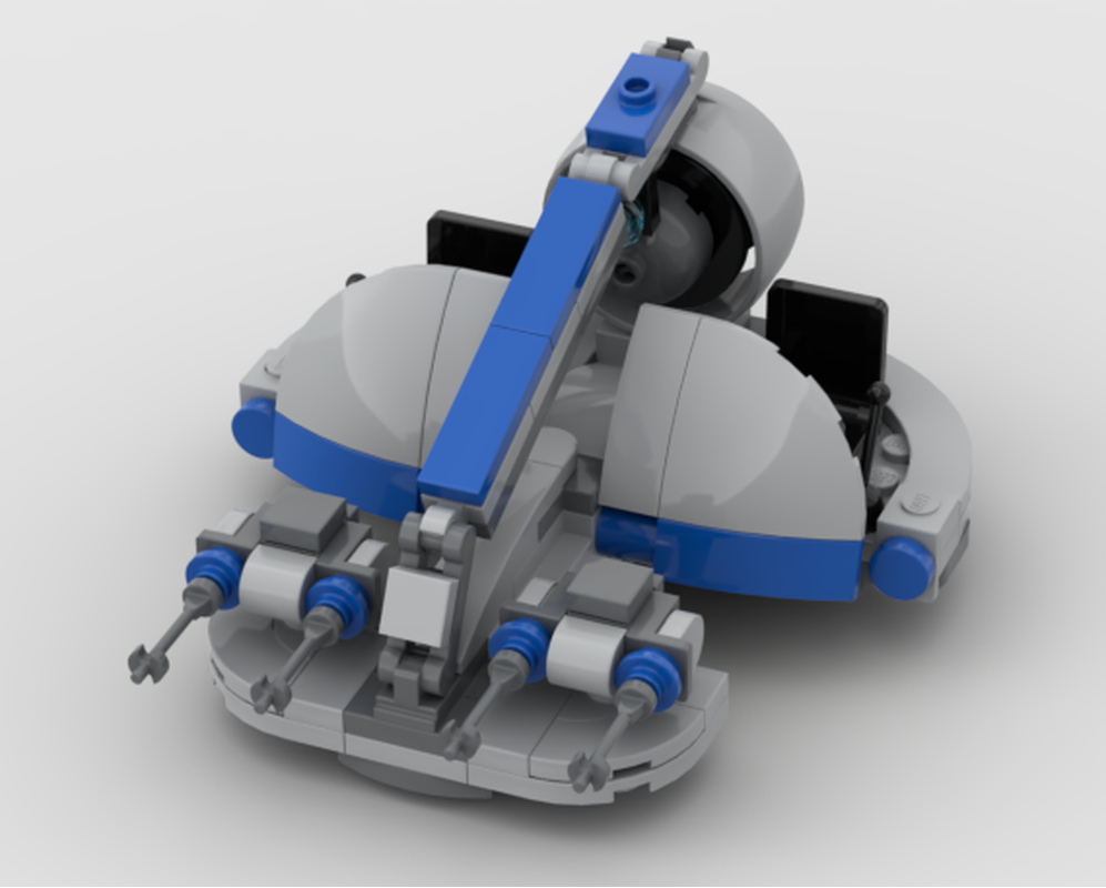 LEGO MOC Republic Swamp Speeder 75359 by Rogueworx | Rebrickable ...