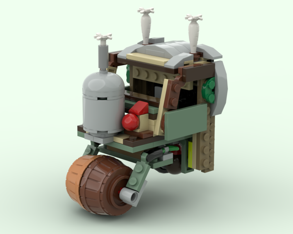 LEGO MOC 10290 Steamroller by Legoivo | Rebrickable - Build with LEGO