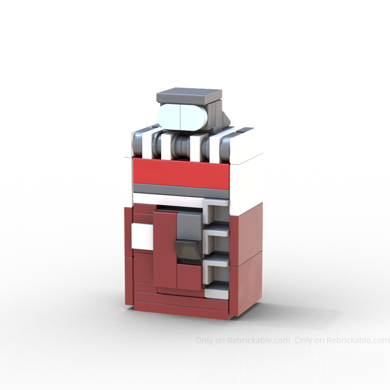 LEGO MOC Fallout 3/NV Nuka-Cola vending machine (Vers. 3) by PoohBricks ...