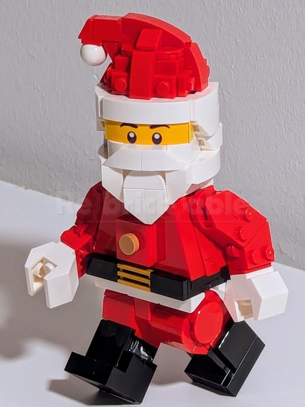 LEGO MOC Upscaled Santa Clause Mini Figure in 3:1 by williweb ...