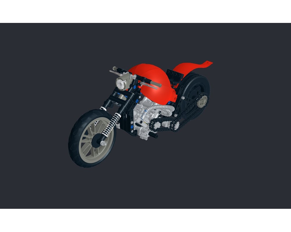 LEGO MOC Chopper v2 by s90sml | Rebrickable - Build with LEGO