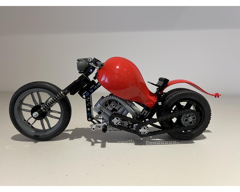 LEGO MOC Chopper v2 by s90sml | Rebrickable - Build with LEGO