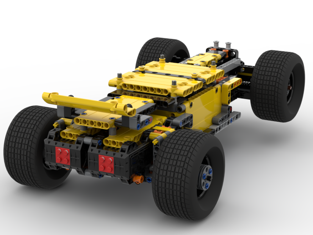 Lego Moc Speedcar V1 Rwd By Technicrcgarage Rebrickable Build
