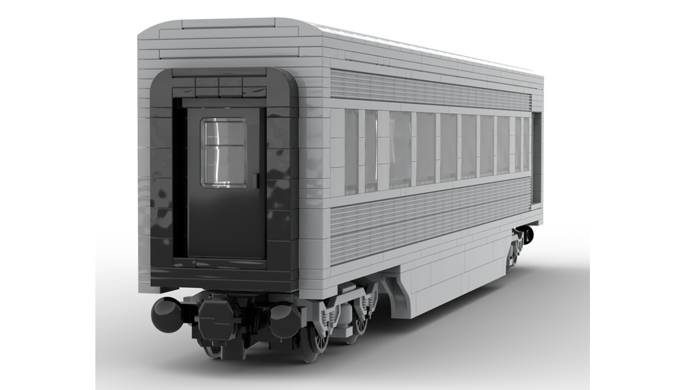 LEGO MOC Wagon - EMD F7 Santa Fe - MOC by Mimi68 | Rebrickable - Build ...