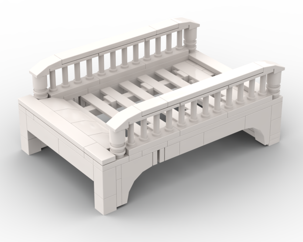 LEGO MOC Bridge by BrickAndBuildsI | Rebrickable - Build with LEGO