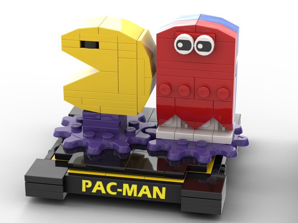 LEGO MOC Pac-Man diorama for Atari by utm1996 | Rebrickable - Build ...