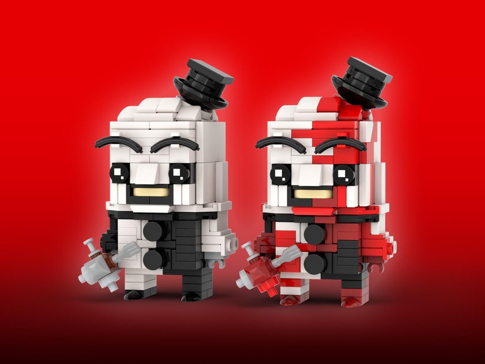 LEGO MOC Art the Clown Brickheadz LEGO MOC - Terrifier by Eugenio ...