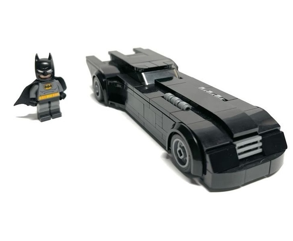 LEGO MOC BTAS Batmobile Moc Minifig Scale by BatBrix | Rebrickable ...