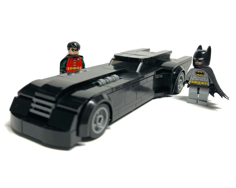 LEGO MOC BTAS Batmobile Moc Minifig Scale by BatBrix | Rebrickable ...