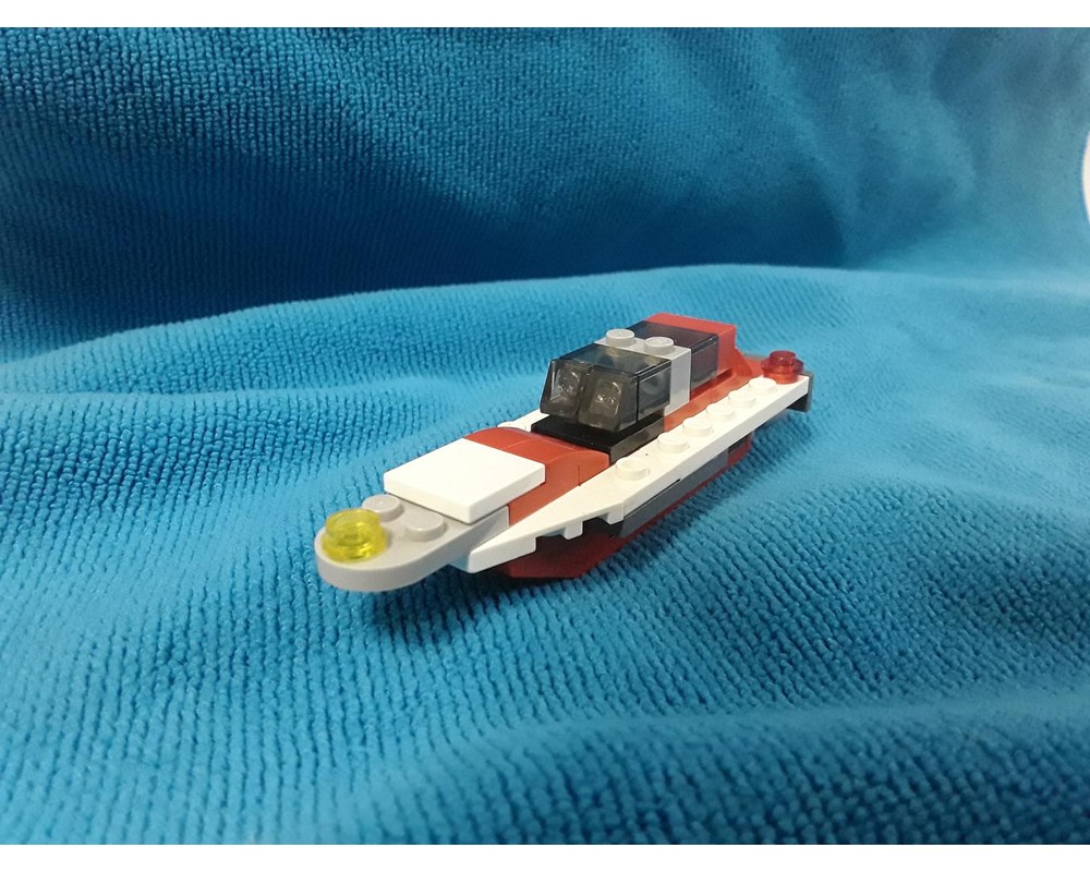 LEGO MOC 31013 - Speedboat by LegoOri | Rebrickable - Build with LEGO