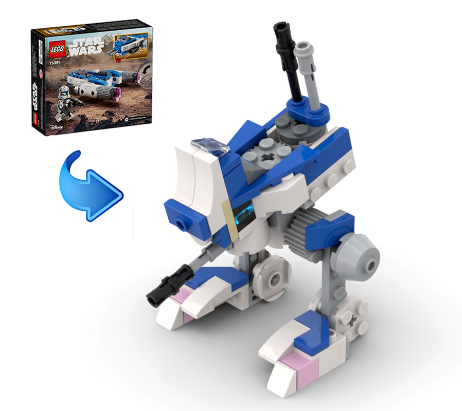 LEGO MOC Captain Rex's AT-RT Walker by prismaprawn | Rebrickable ...