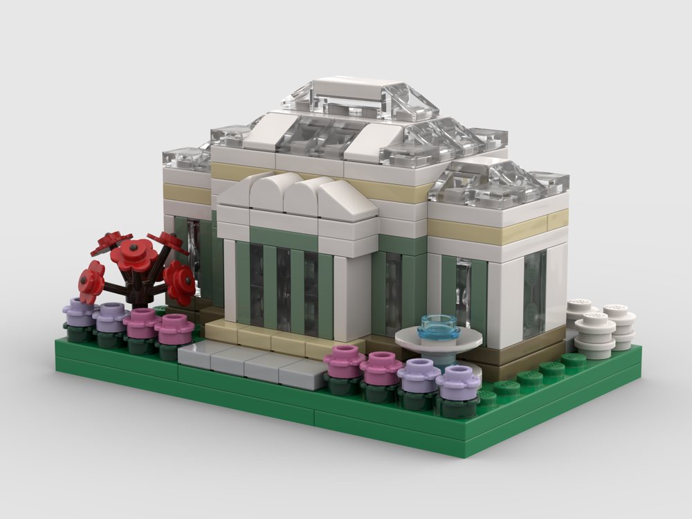 LEGO MOC 21353 - mini modular Botanical Gardens by cresswga ...