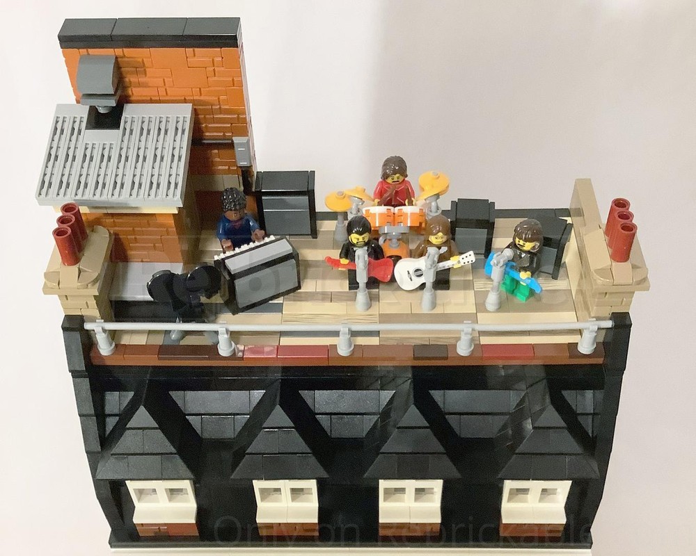 LEGO MOC 3 Savile Row – Beatles Rooftop Concert by Soandso | Rebrickable - Build with LEGO