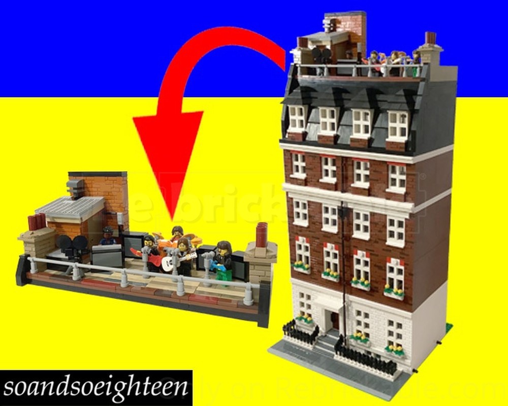 LEGO MOC 3 Savile Row – Beatles Rooftop Concert by Soandso ...