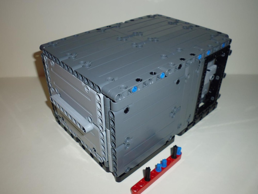 LEGO MOC Lockable Box by Stef234 | Rebrickable - Build with LEGO