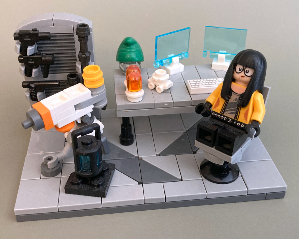 LEGO MOC VALORANT Vignette - Killjoy's Lab by poodooMOCS | Rebrickable ...
