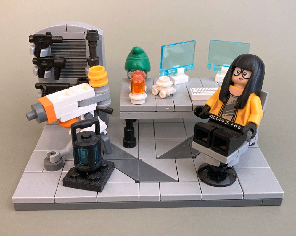 LEGO MOC VALORANT Vignette - Killjoy's Lab by poodooMOCS | Rebrickable ...
