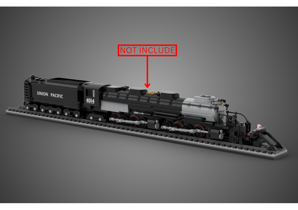 LEGO MOC Train base for big boy by Olivier312 | Rebrickable - Build ...