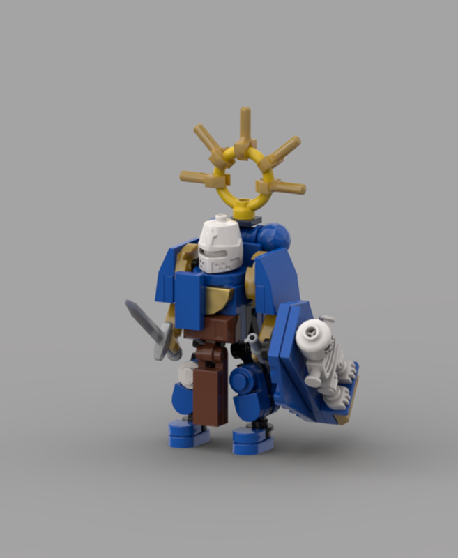 LEGO MOC-200291 Captain with relic shield ULTRAMARINES by ...