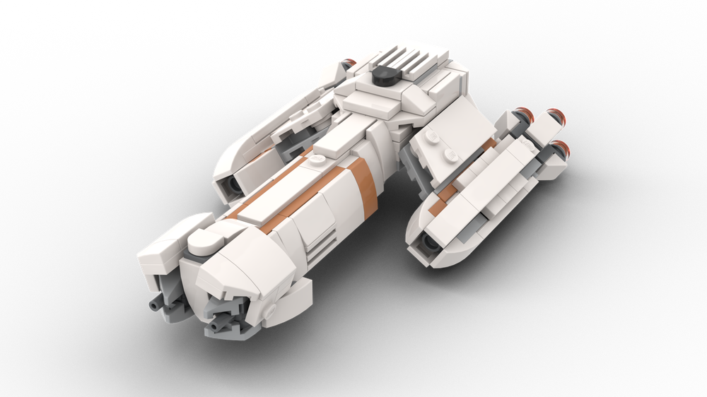 LEGO MOC Osprey, Fed Cruiser (1:300 scale) by Qwinter | Rebrickable ...
