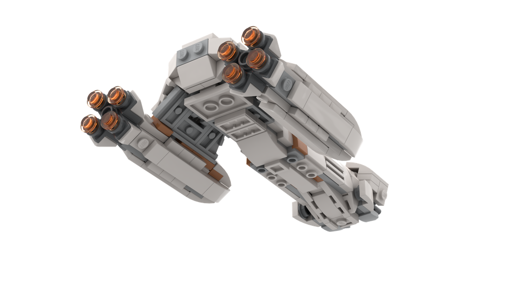 LEGO MOC Osprey, Fed Cruiser (1:300 scale) by Qwinter | Rebrickable ...