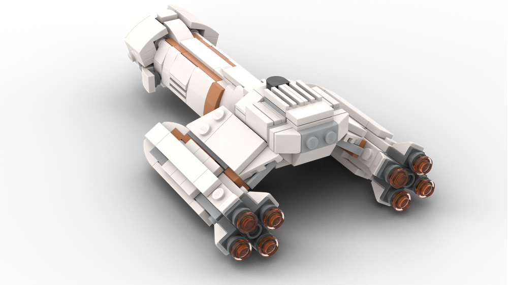 LEGO MOC Osprey, Fed Cruiser (1:300 scale) by Qwinter | Rebrickable ...