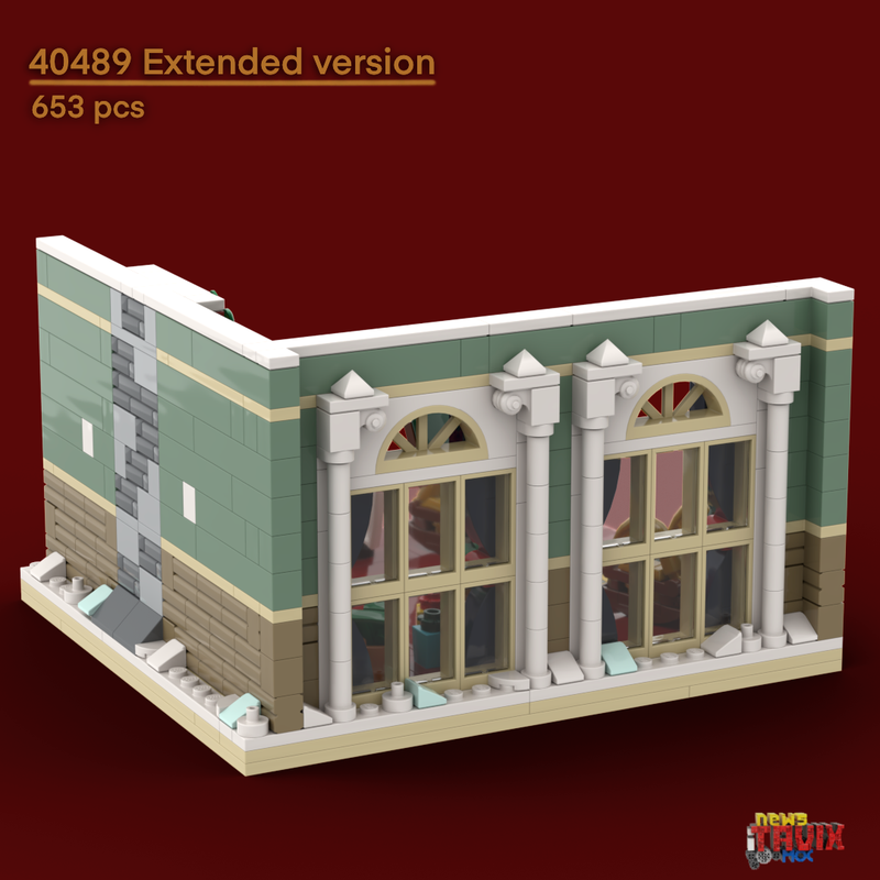 LEGO MOC 40489 Extended version by iTavix | Rebrickable - Build with LEGO