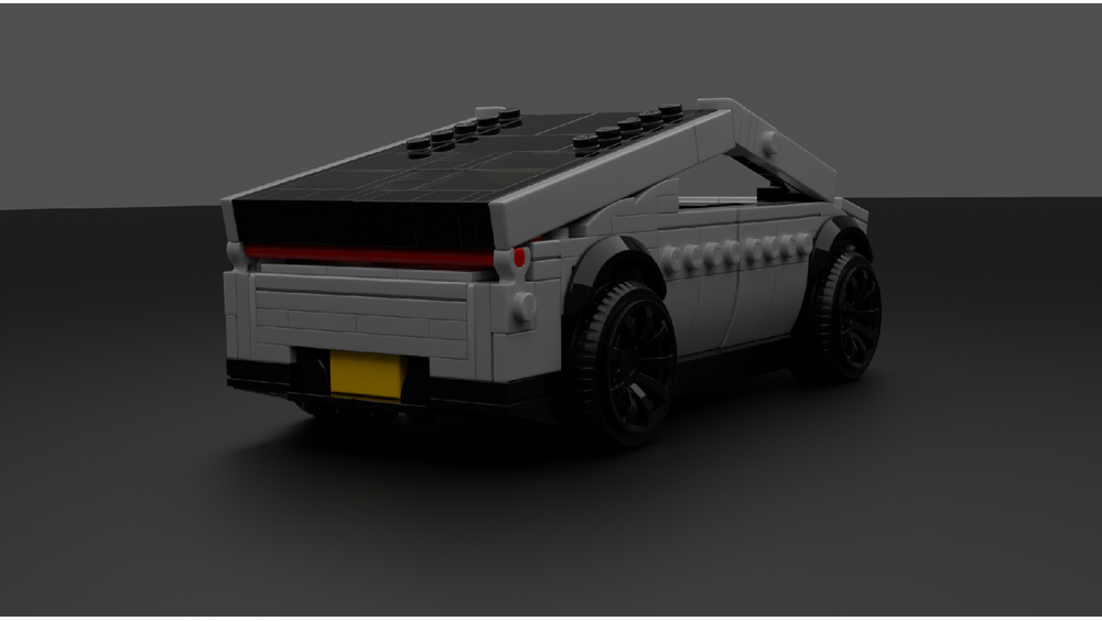 Lego Moc Tesla Cybertruck By Thecarmoccer Rebrickable Build With Lego