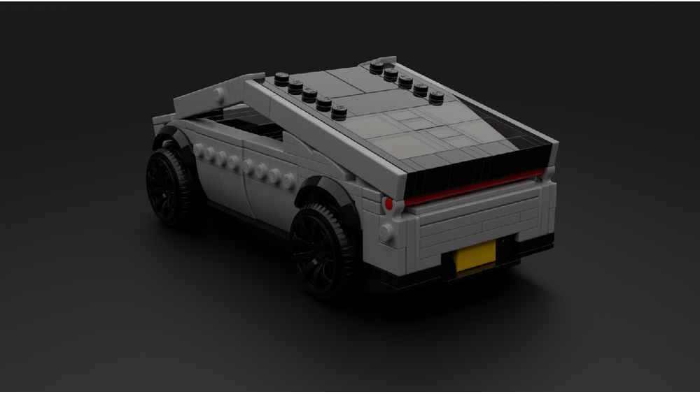 Lego Moc Tesla Cybertruck By Thecarmoccer Rebrickable Build With Lego