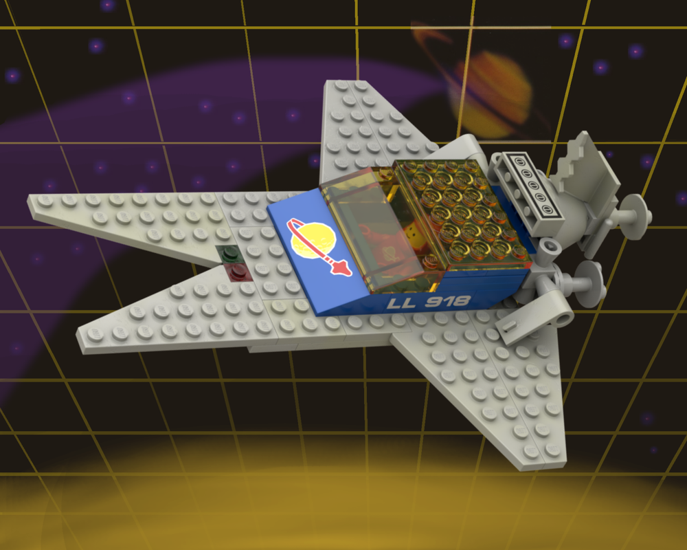 LEGO MOC Classic Space Vic Viper by LLep | Rebrickable - Build with LEGO
