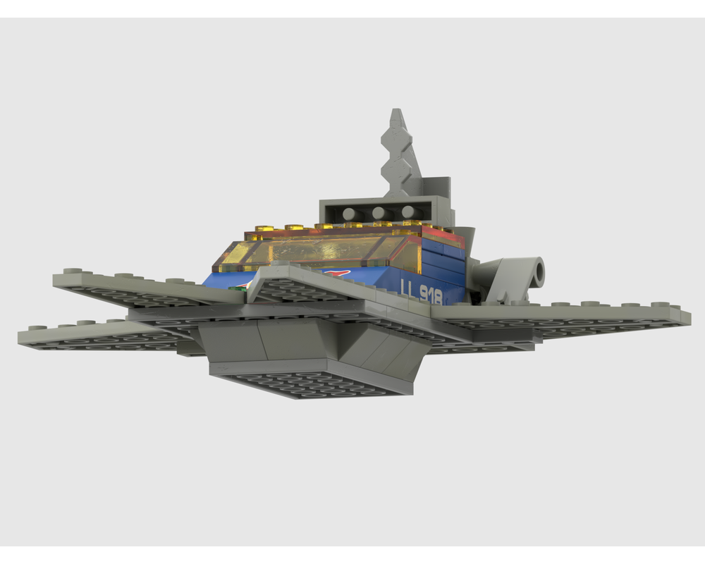 Lego Moc Classic Space Vic Viper By Llep Rebrickable Build With Lego