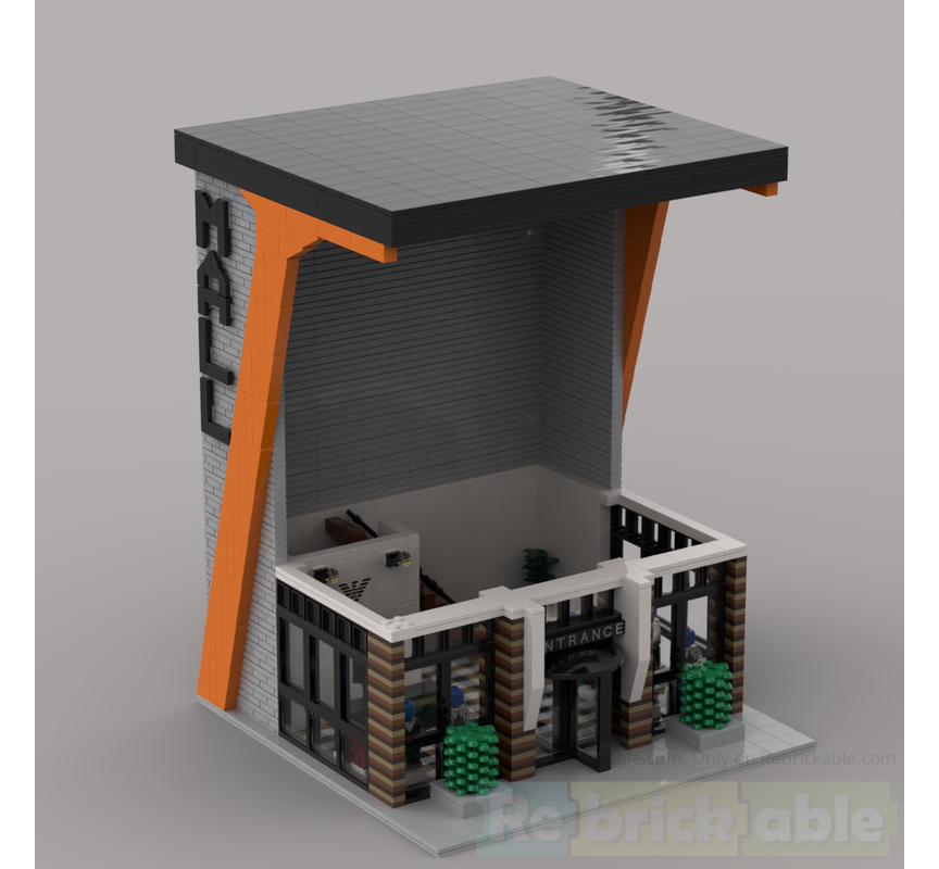 LEGO MOC The New Yorker Shopping Mall by emk.offline | Rebrickable ...