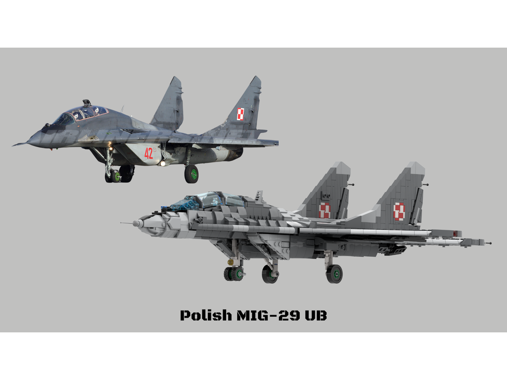 Lego Moc Mig 29 Ub By Fritesaufour Rebrickable Build With Lego